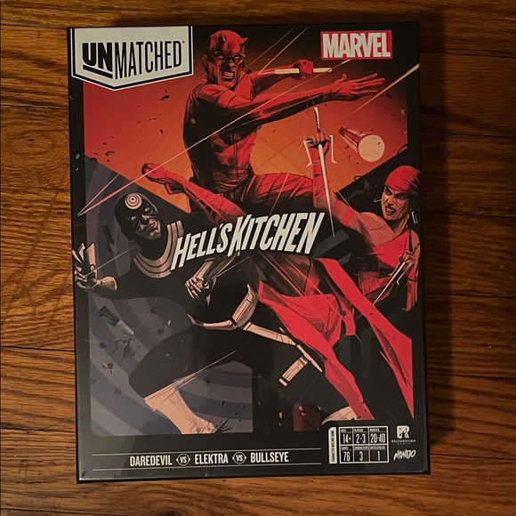 Marvel | Kitchen | Marvel Unmatched Hells Kitchen Game Red And Black ...